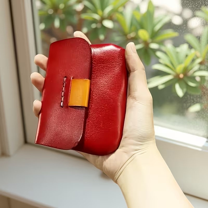 Authentic Leather Handmade Wallet | Capable of Storing Coins, Change ...